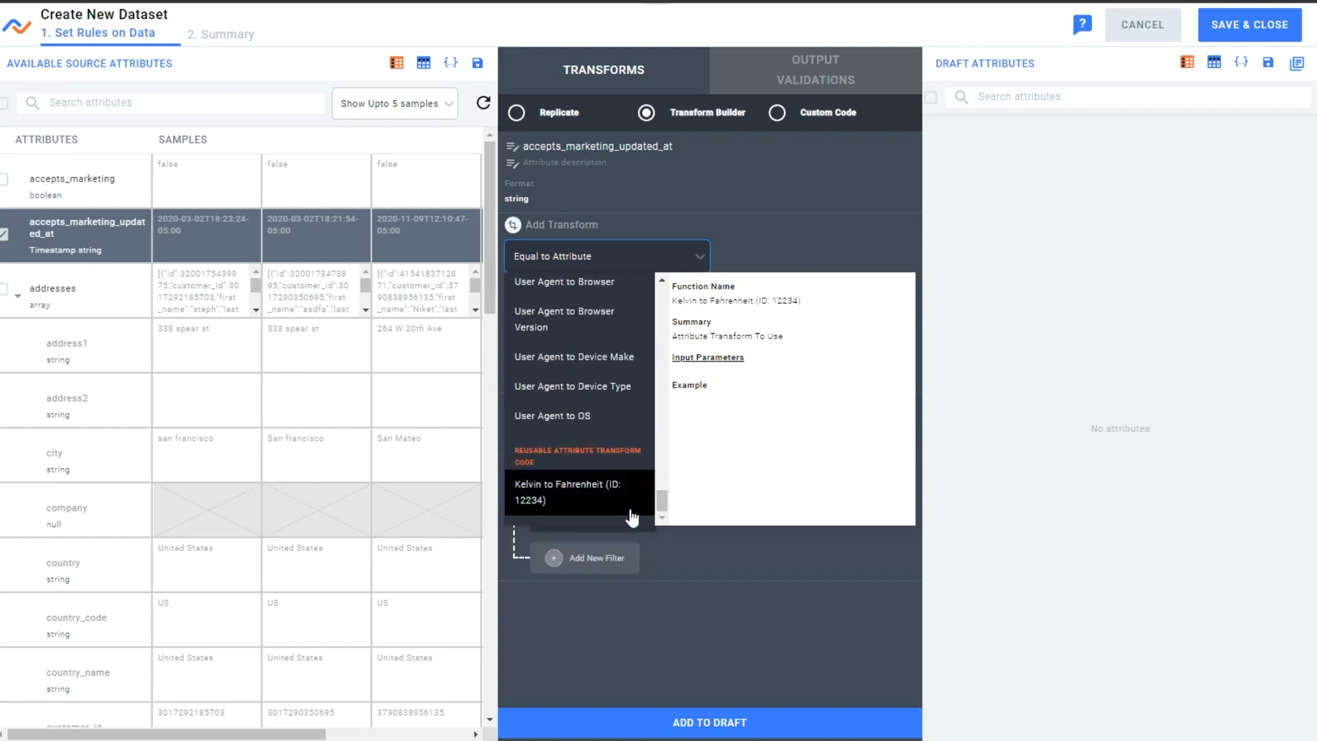 Sharing Custom Data Transforms | Nexla