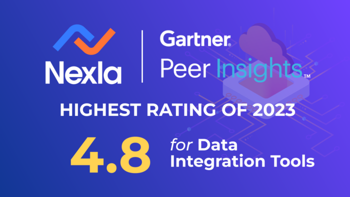 Nexla Receives the High Rating in Gartner® Peer Insights™ for the Second Year in a Row | Nexla