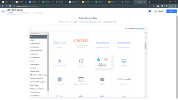 Send Data from Databricks to Databases | Nexla