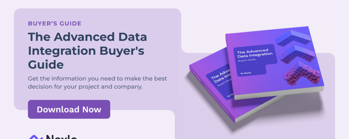 The Advanced Data Integration Buyer's Guide | Nexla The Advanced Data Integration Buyer's Guide | Nexla